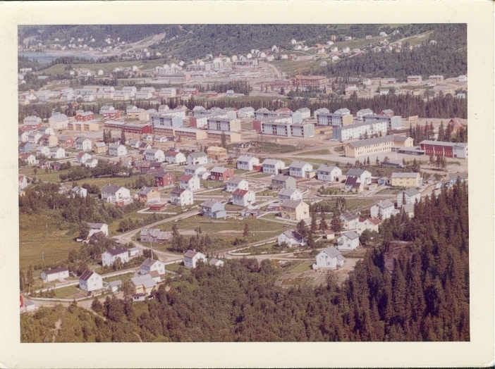 Oversiktsbilde over Gruben (Grubhei). - Helgeland Museum / DigitaltMuseum