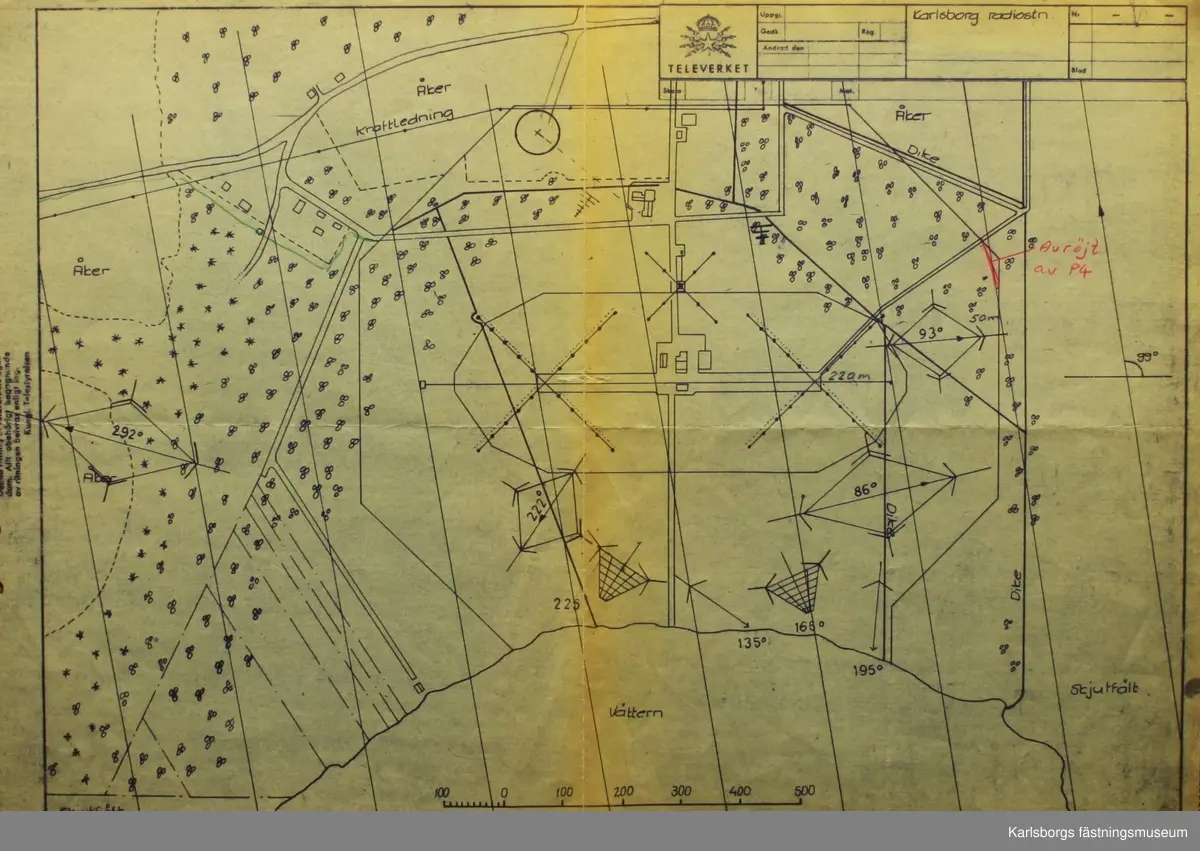 Karta - Karlsborgs fästningsmuseum / DigitaltMuseum