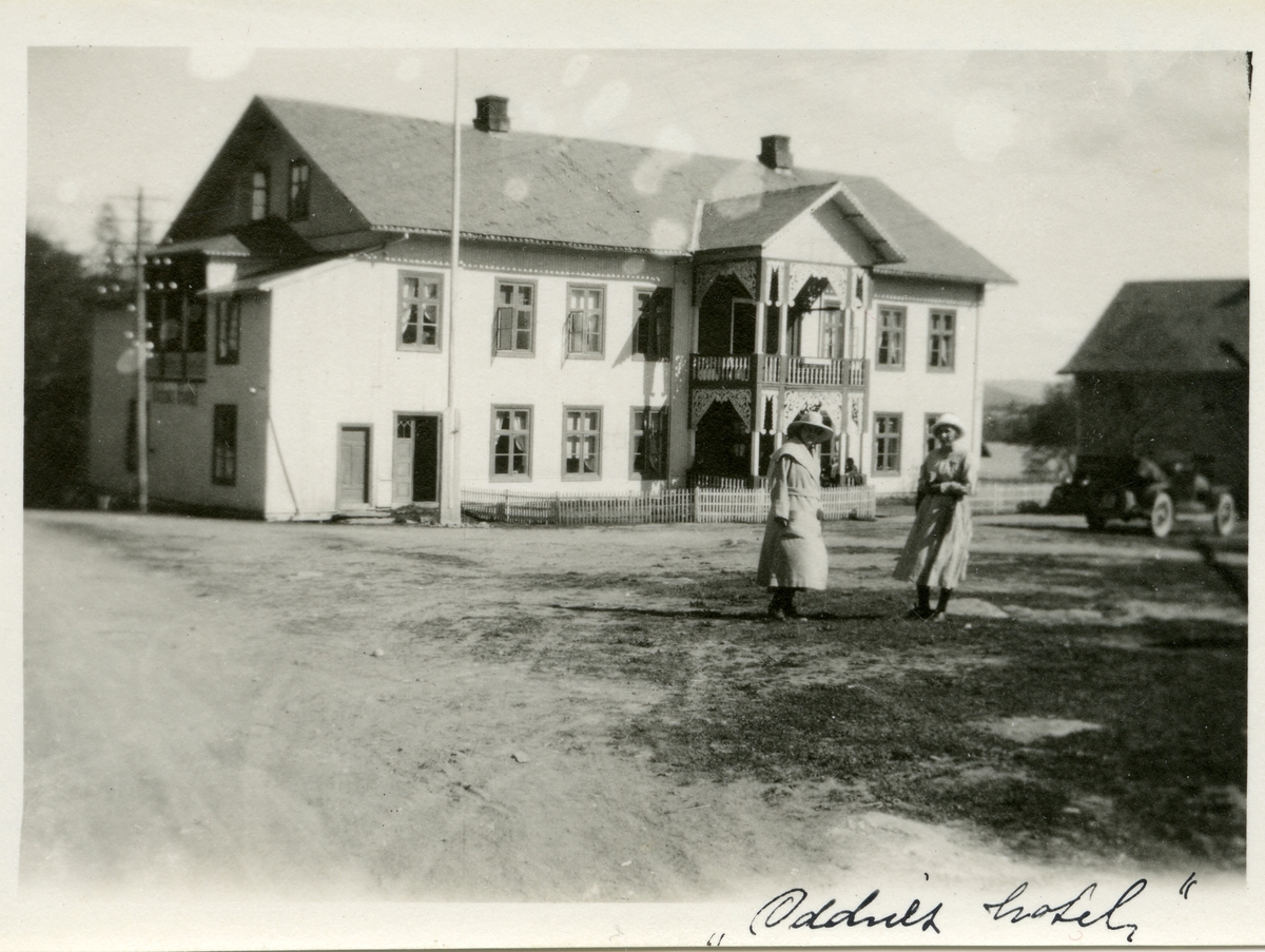 Odnes Hotell, Søndre Land. - Bagn Bygdesamling / DigitaltMuseum