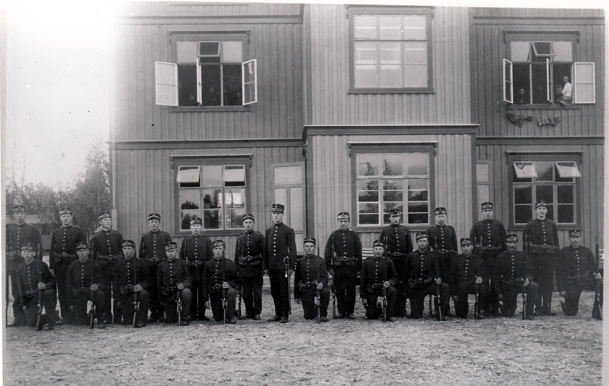 Soldater, Setermoen 1912 - Midt-Troms Museum / DigitaltMuseum