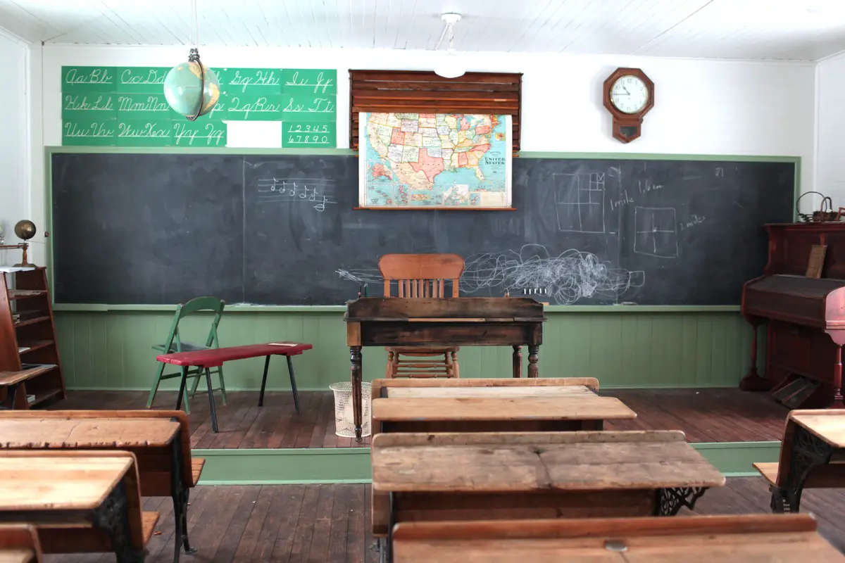 The Leet-Cristopher school - Norsk utvandrermuseum