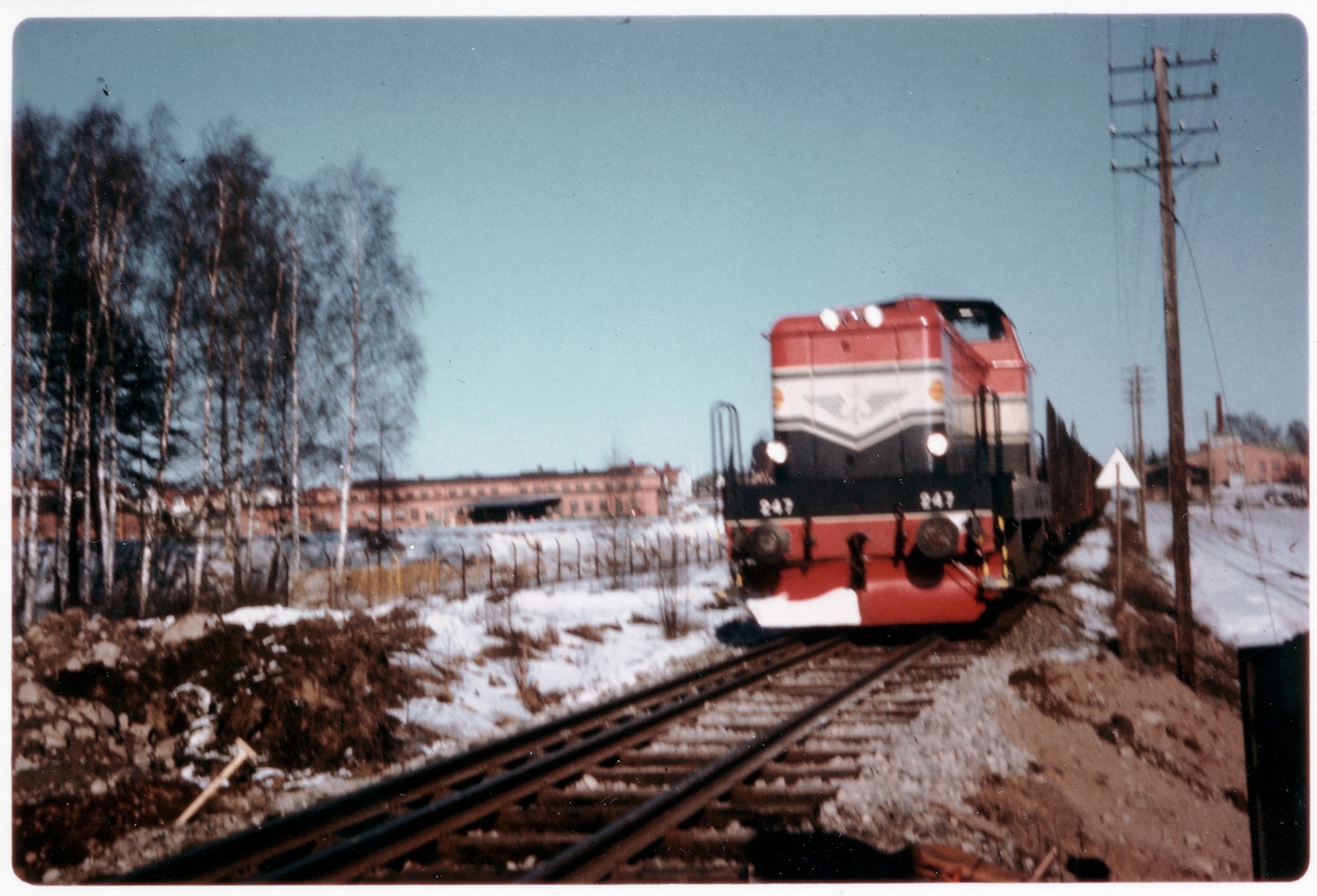 Statens Järnvägar, SJ T43 247. - Järnvägsmuseet / DigitaltMuseum