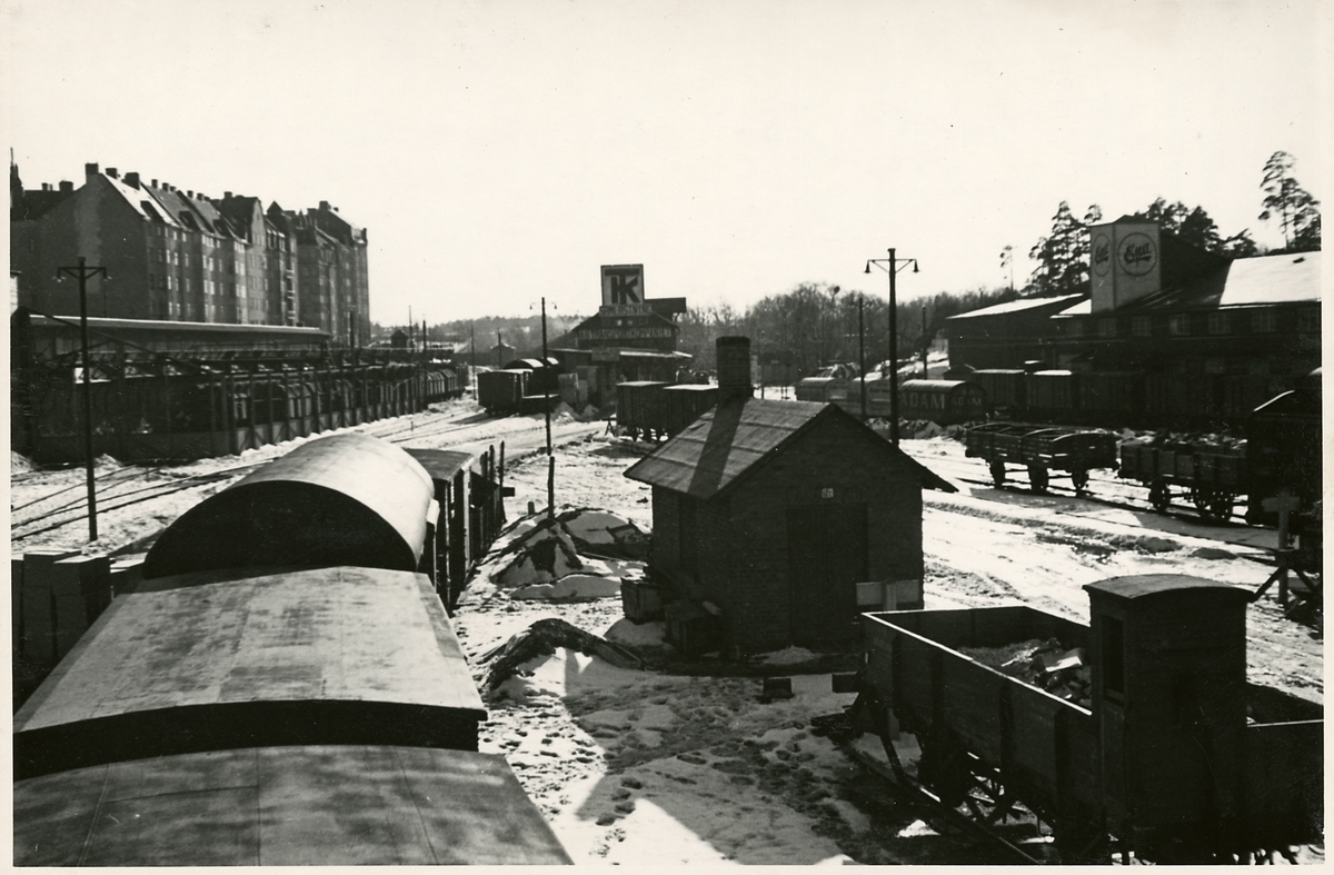 Stockholm Norra station inför elektrifieringen. - Järnvägsmuseet ...