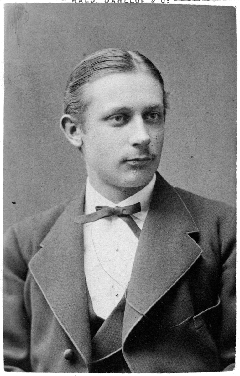 Trafikchef Carl Herman Ljunggren. - Järnvägsmuseet / DigitaltMuseum