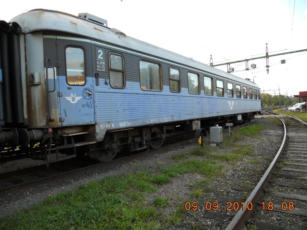 Sittvagn - Järnvägsmuseet / DigitaltMuseum