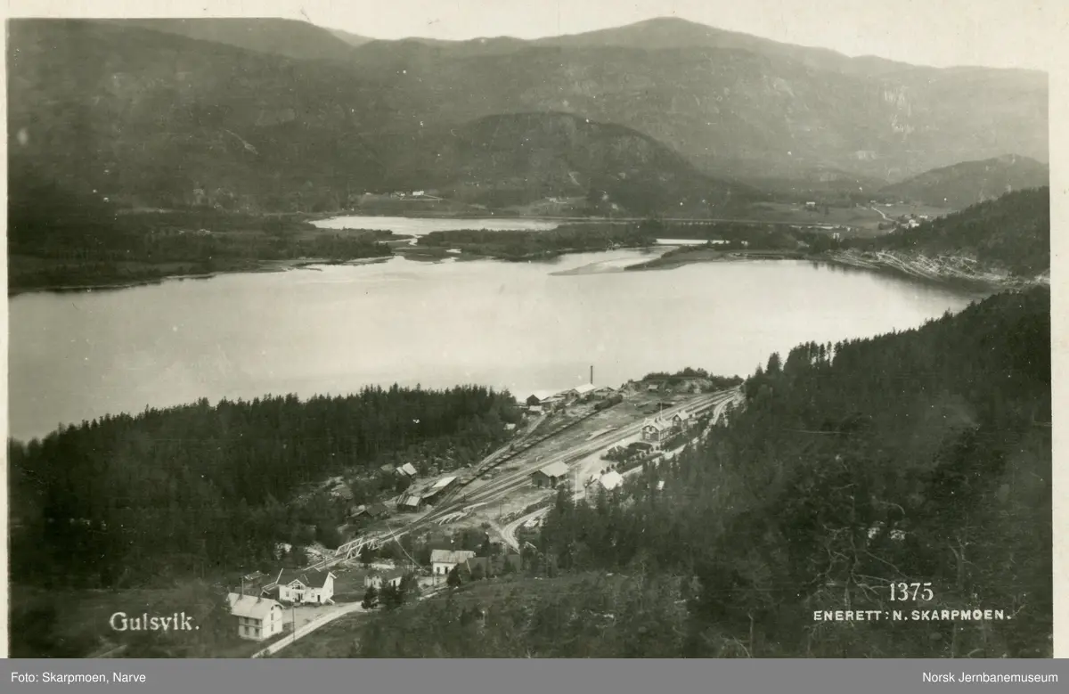 Gulsvik stasjon - Norsk Jernbanemuseum / DigitaltMuseum