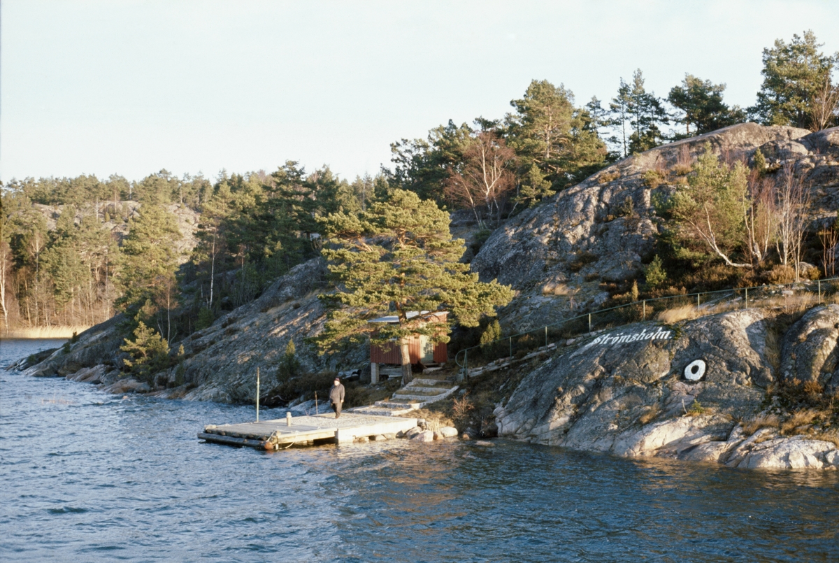 Strömsholms brygga - Sjöhistoriska museet / DigitaltMuseum