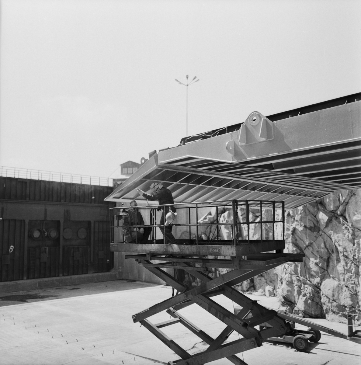 Arbetsbilder på Baltic Print i botten och maskinrum - Marinmuseum ...