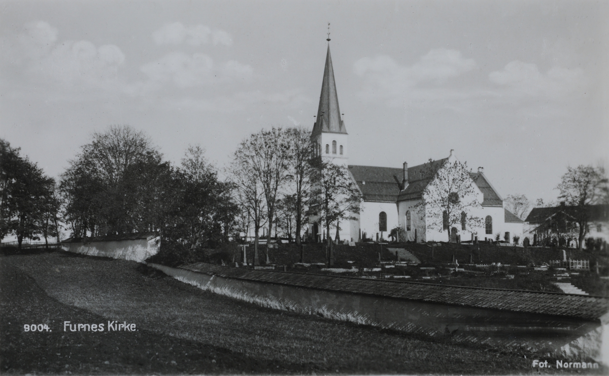 Furnes Kirke, Ringsaker. - Anno Domkirkeodden / DigitaltMuseum