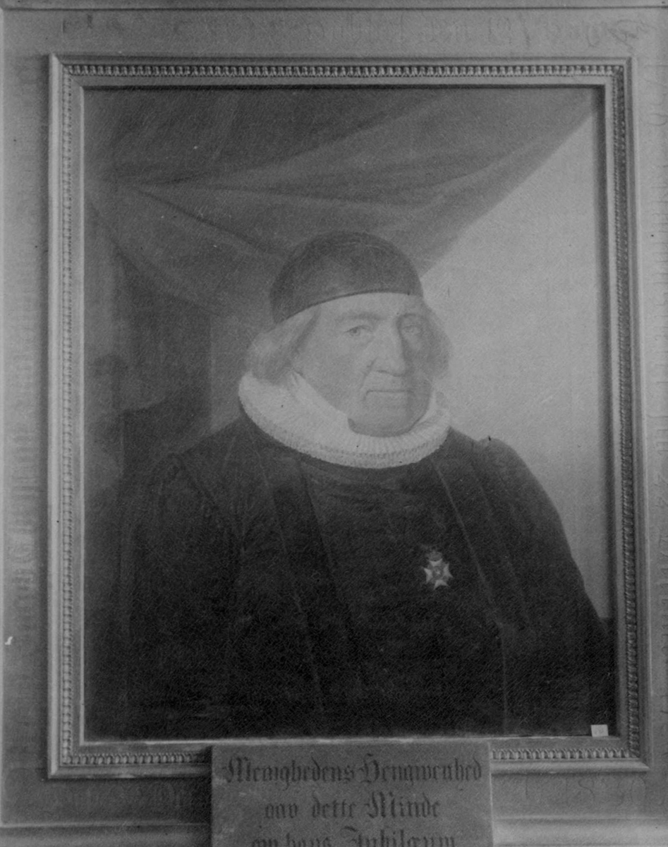 Portrett, Finckenhagen, Jacob Chr. (1756-1837), prost, Nes, Romerike ...