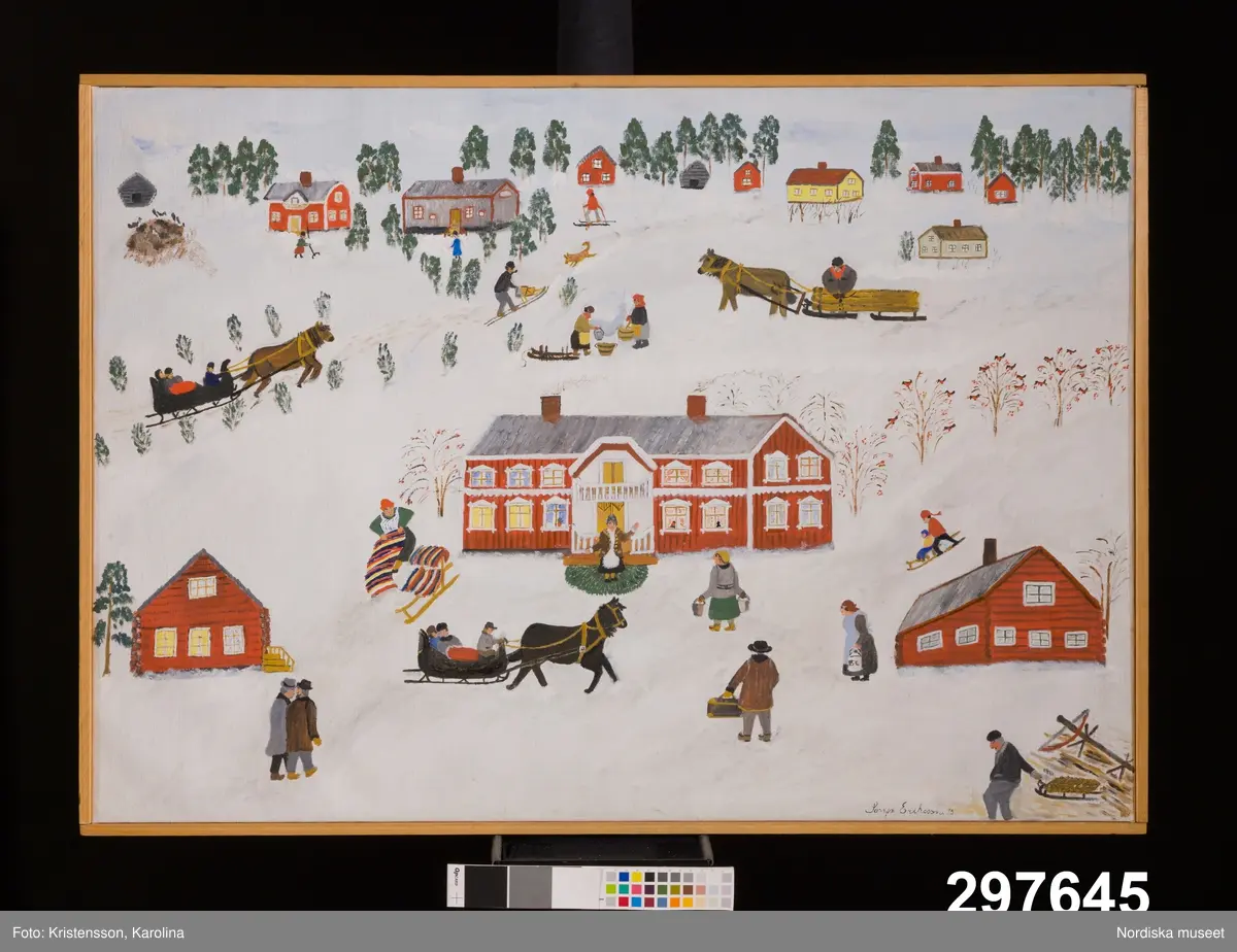 Tavla - Nordiska museet / DigitaltMuseum