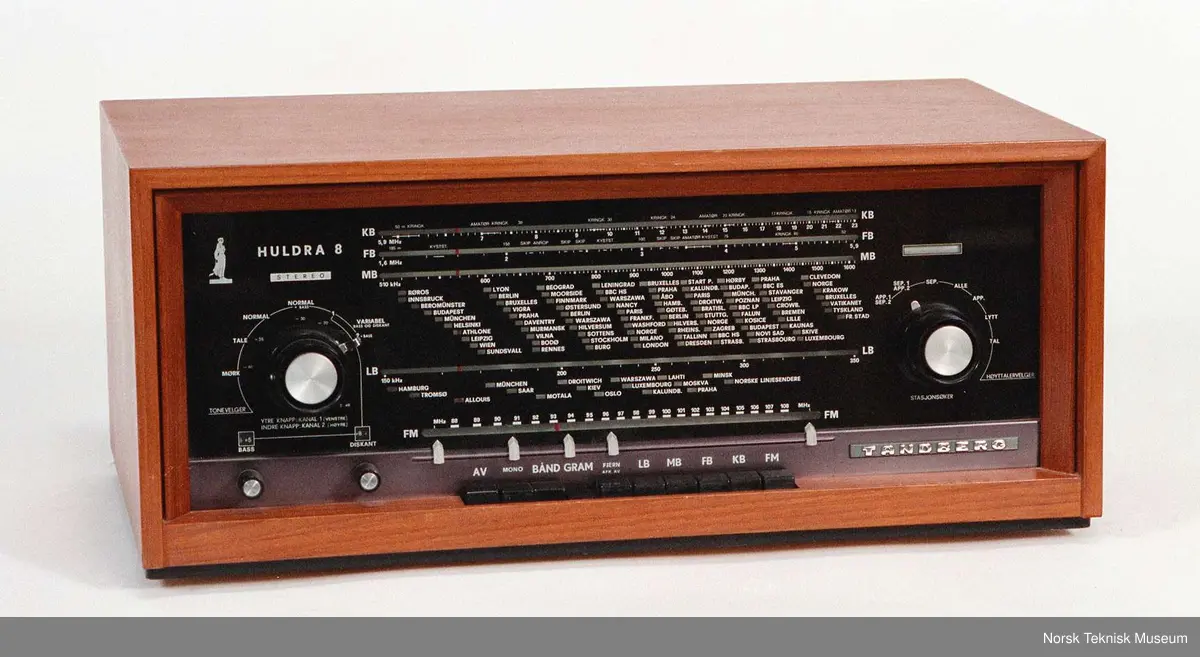 Radio - Norsk Teknisk Museum / DigitaltMuseum