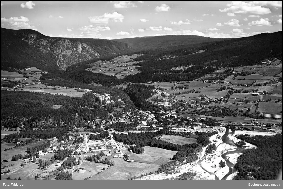 Ringebu sentrum - Gudbrandsdalsmusea / DigitaltMuseum