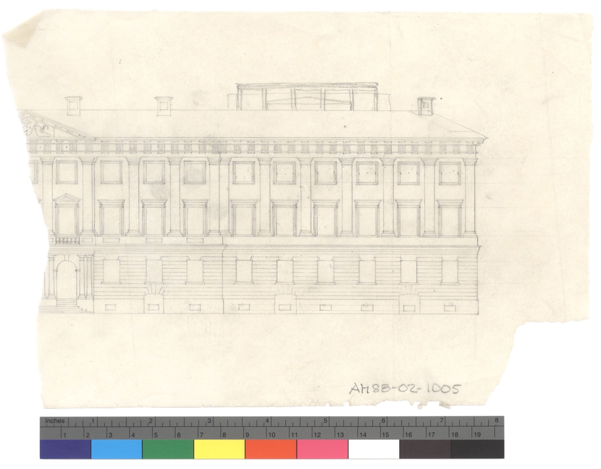 Ritning - ArkDes / DigitaltMuseum