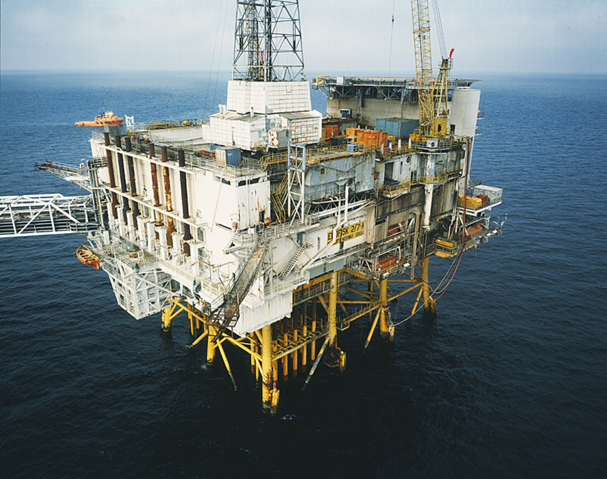 Eldfisk 2/7 A - Eksteriør - nord side - Norsk Oljemuseum / DigitaltMuseum