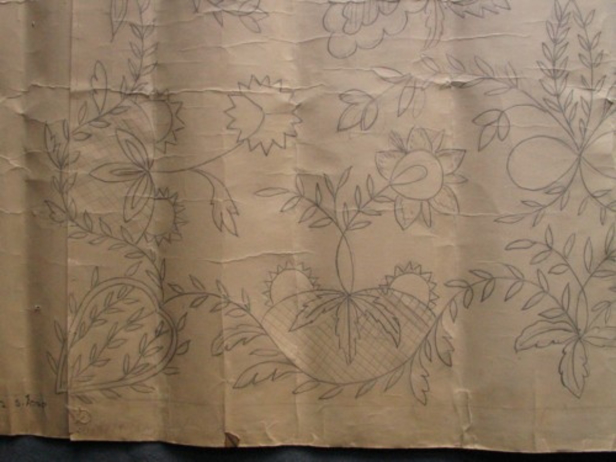 Skiss - Hemslöjdens Samlingar / DigitaltMuseum