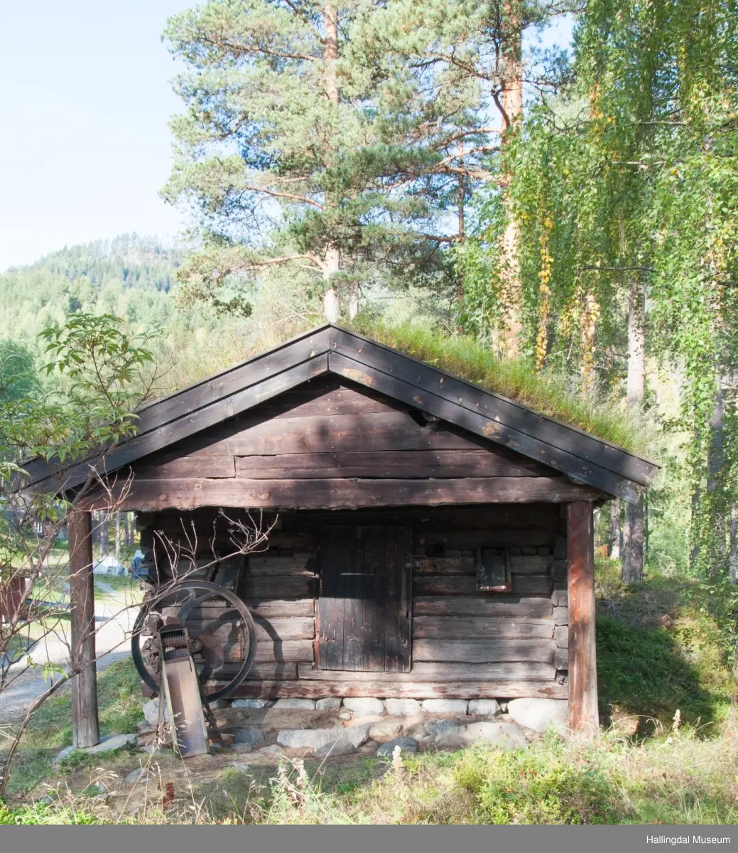 Badstue fra Børtnes i Nes - Hallingdal Museum / DigitaltMuseum