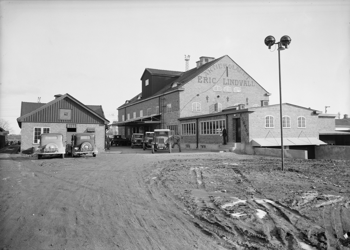 AB Eric Lindvall, Kungsgatan 60, Uppsala mars 1935 - Upplandsmuseet ...
