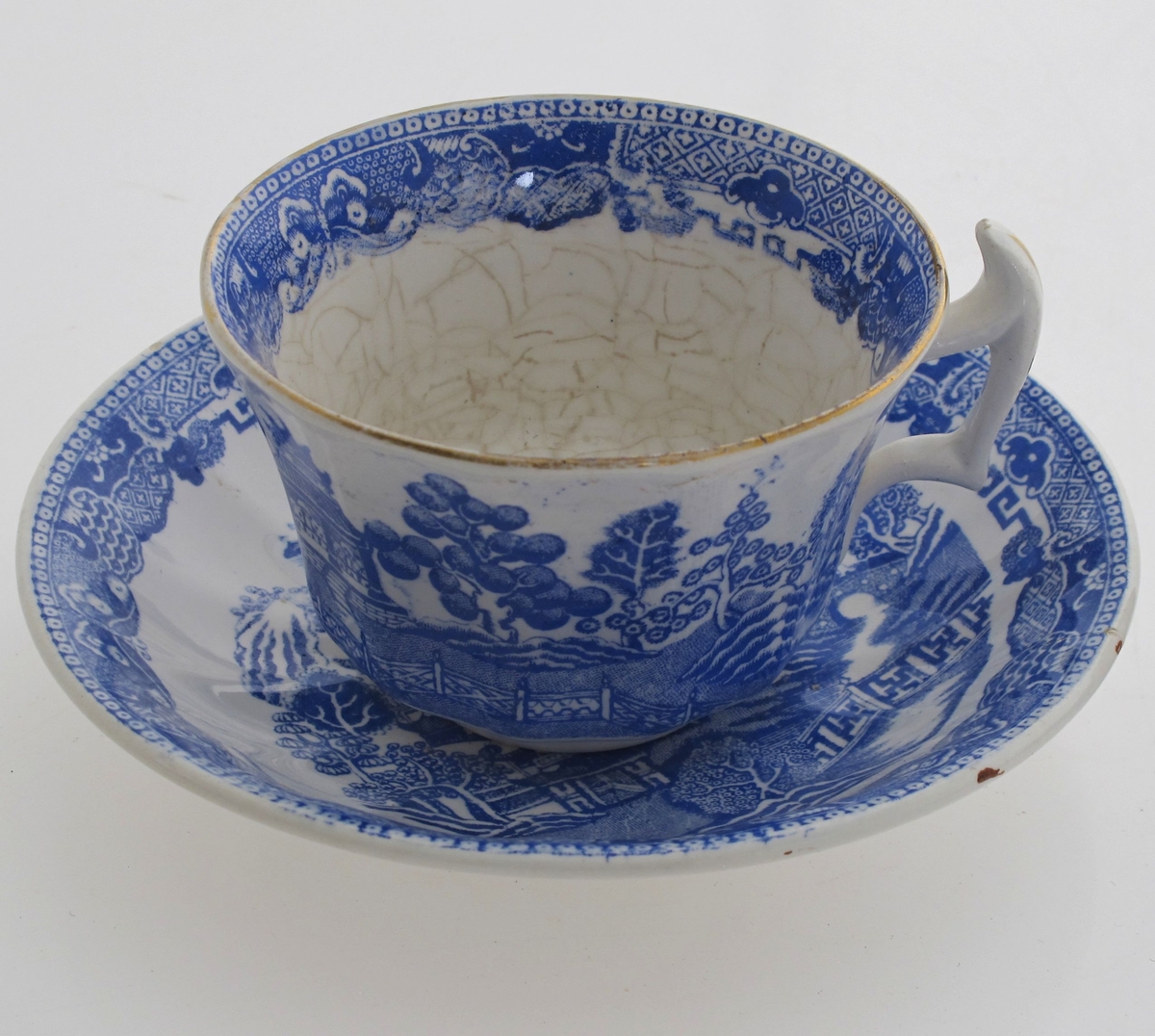 Kopp med skål - Aust-Agder museum og arkiv – KUBEN / DigitaltMuseum