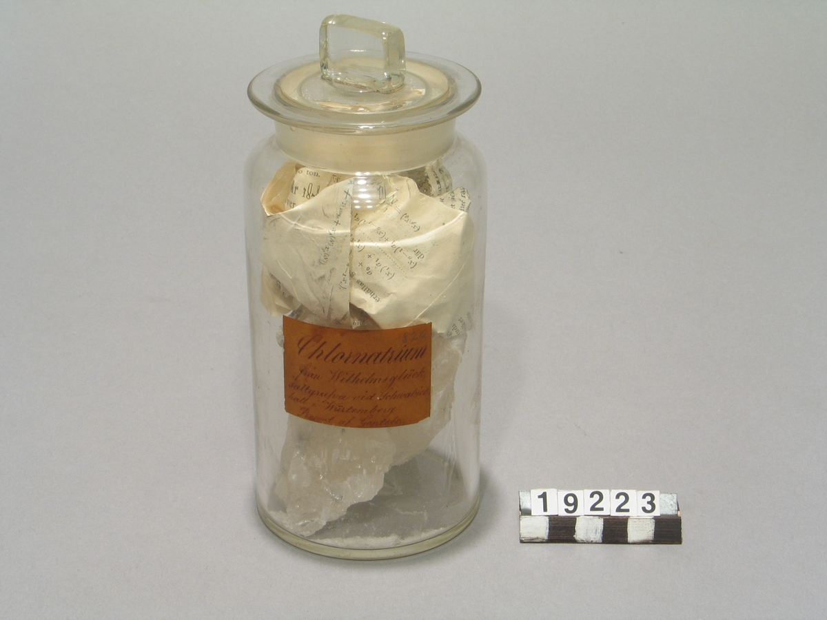 Koksalt, prov - Tekniska Museet / DigitaltMuseum