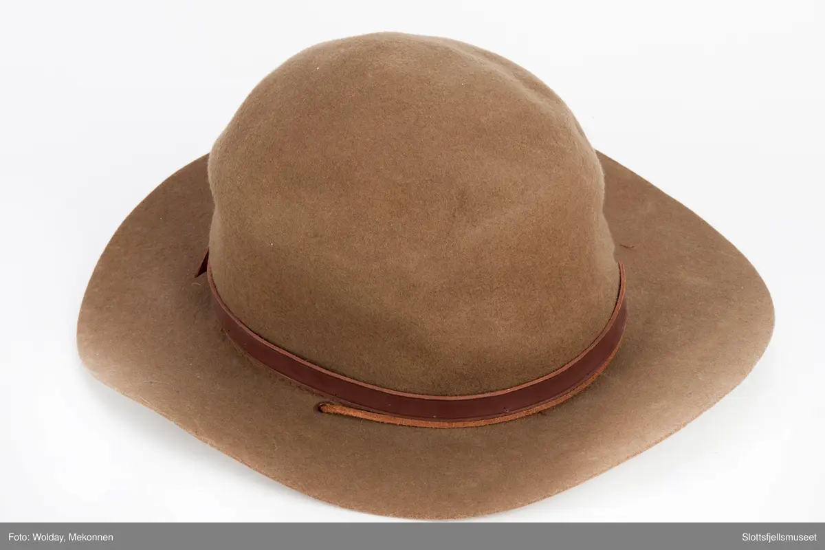 Hatt - Slottsfjellsmuseet / DigitaltMuseum