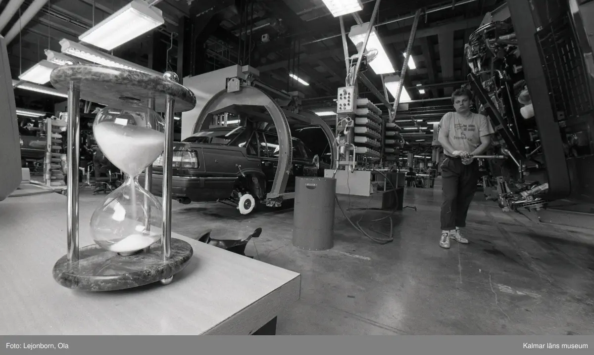Tiden rinner ut för Volvo. - Kalmar läns museum / DigitaltMuseum