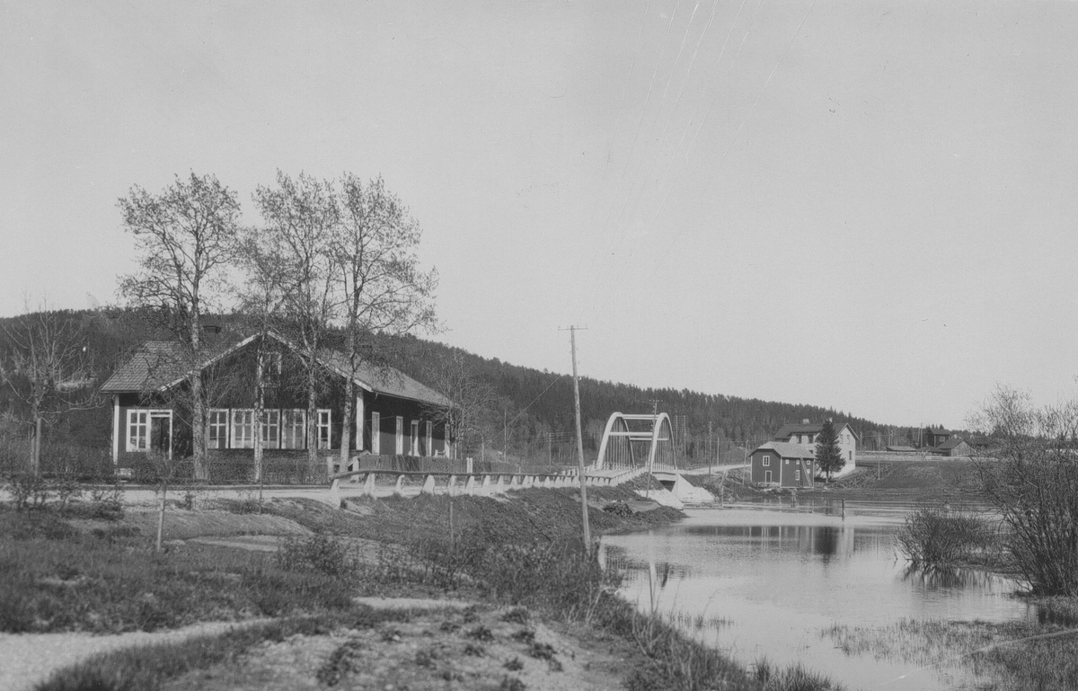 Elfvik (Ällvik) i Bergsjö. Foto 1928. - Länsmuseet Gävleborg ...