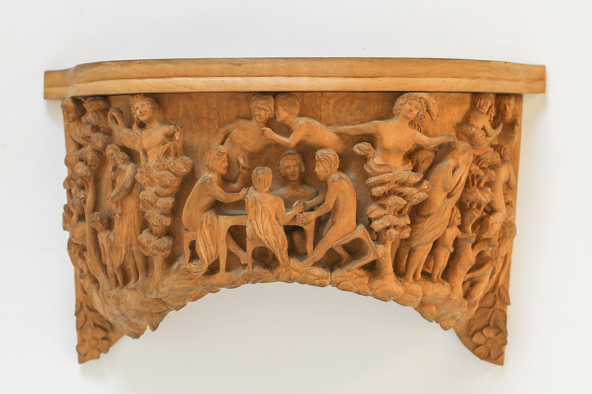 Trehylle -#N# Anno Kongsvinger Museum /#N# DigitaltMuseum