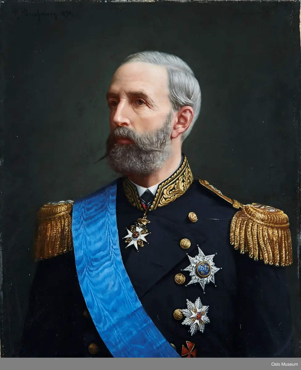 Oscar II [oljemaleri] - Oslo Museum / DigitaltMuseum