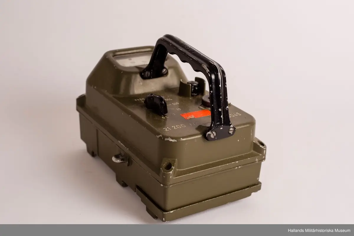 Intensimeter 21 - Hallands Militärhistoriska Museum / DigitaltMuseum