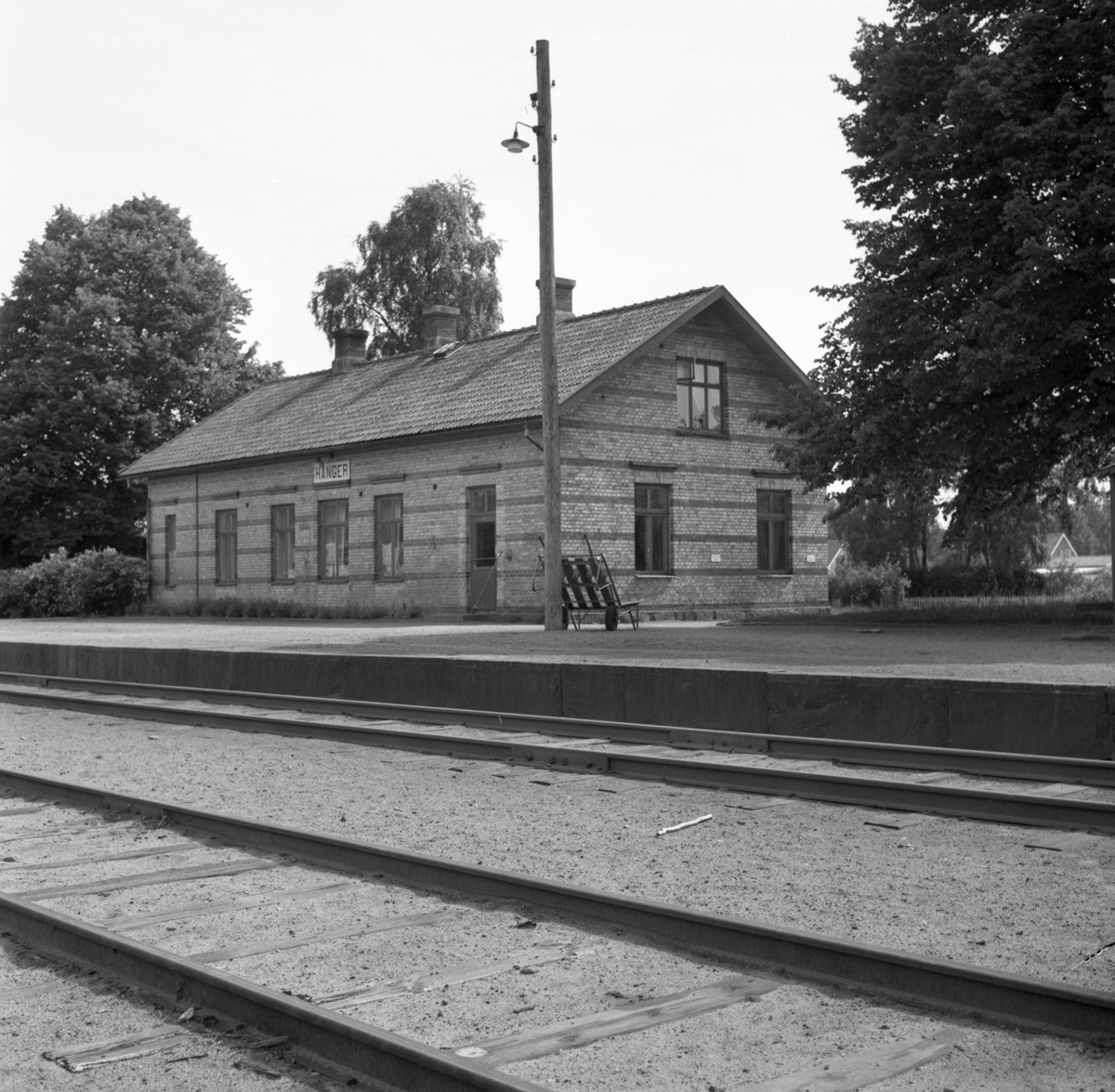 Hånger station - Järnvägsmuseet / DigitaltMuseum