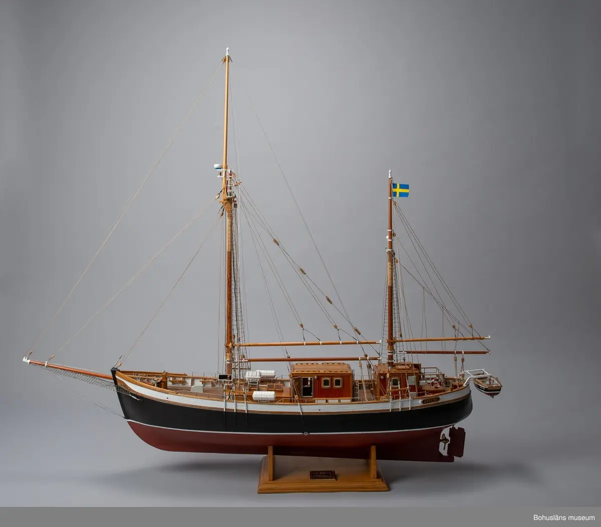 Båtmodell - Bohusläns museum / DigitaltMuseum