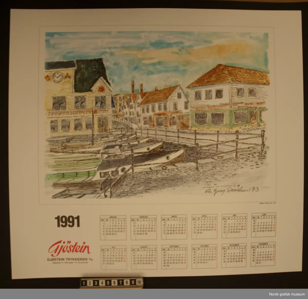 Kalender - Norsk grafisk museum / DigitaltMuseum