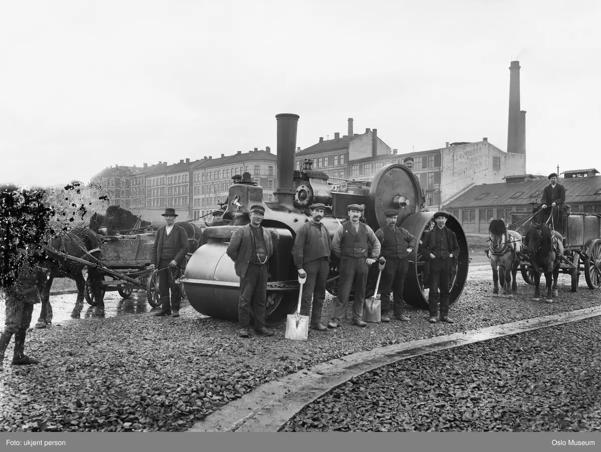 Københavngata ved Bergene. - Oslo Museum / DigitaltMuseum