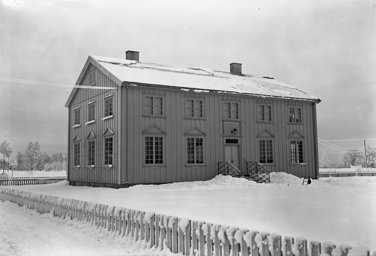Nannestad Sparebank. - Museene i Akershus / DigitaltMuseum