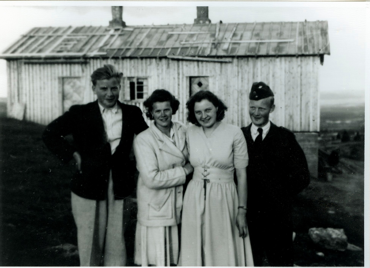 Frå v.Olav Rust,Guro Rust,Kari Rust og Olav Viko. - Gol bygdearkiv ...