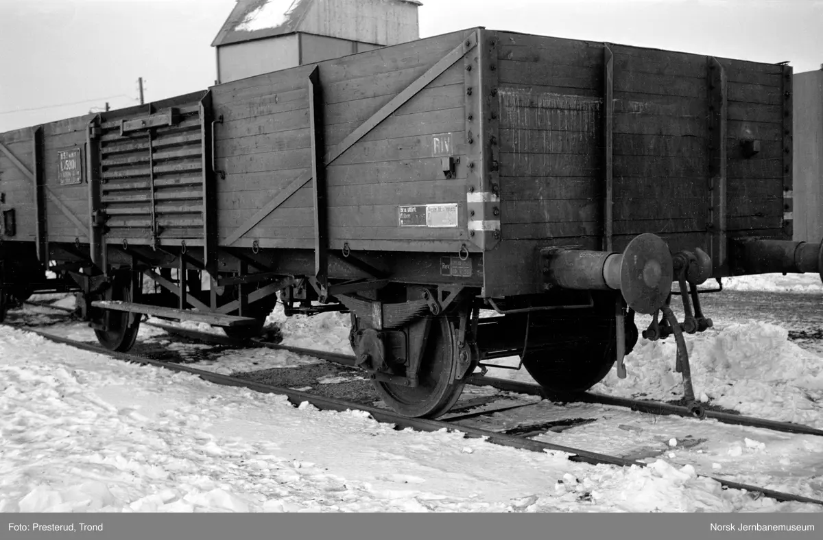 Kassevogn litra L4 nr. 50101 - Norsk Jernbanemuseum / DigitaltMuseum