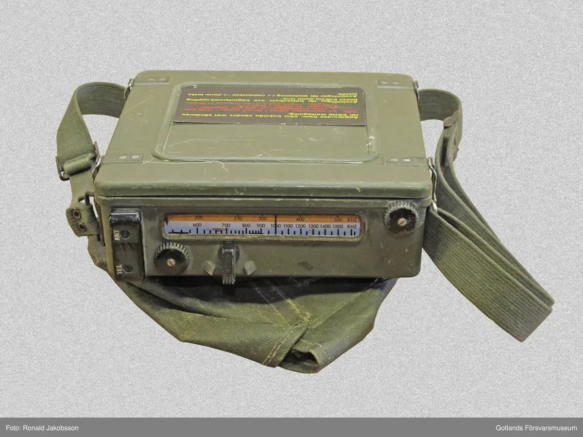 Lufor-mottagare - Gotlands Försvarsmuseum / DigitaltMuseum