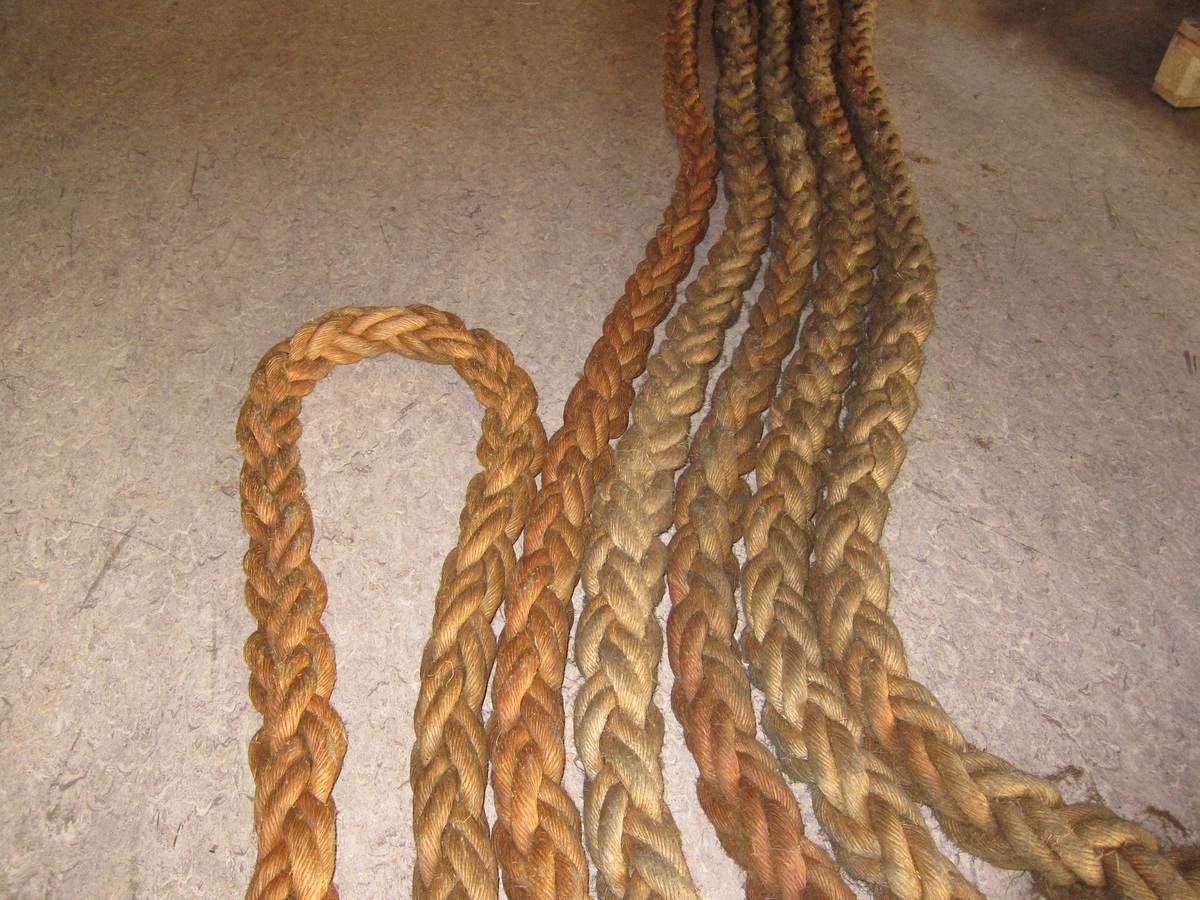 Trosse - Norsk Maritimt Museum / DigitaltMuseum