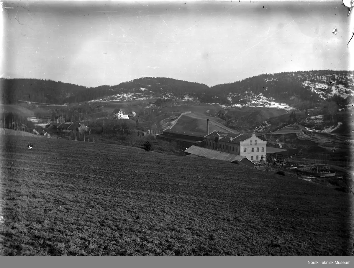 Kværner Brug fra "Slampa" - Norsk Teknisk Museum / DigitaltMuseum