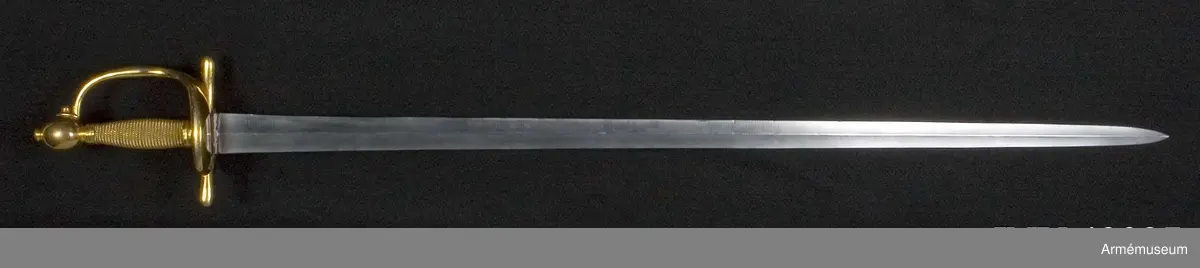 Värja m/1701 - Armémuseum / DigitaltMuseum