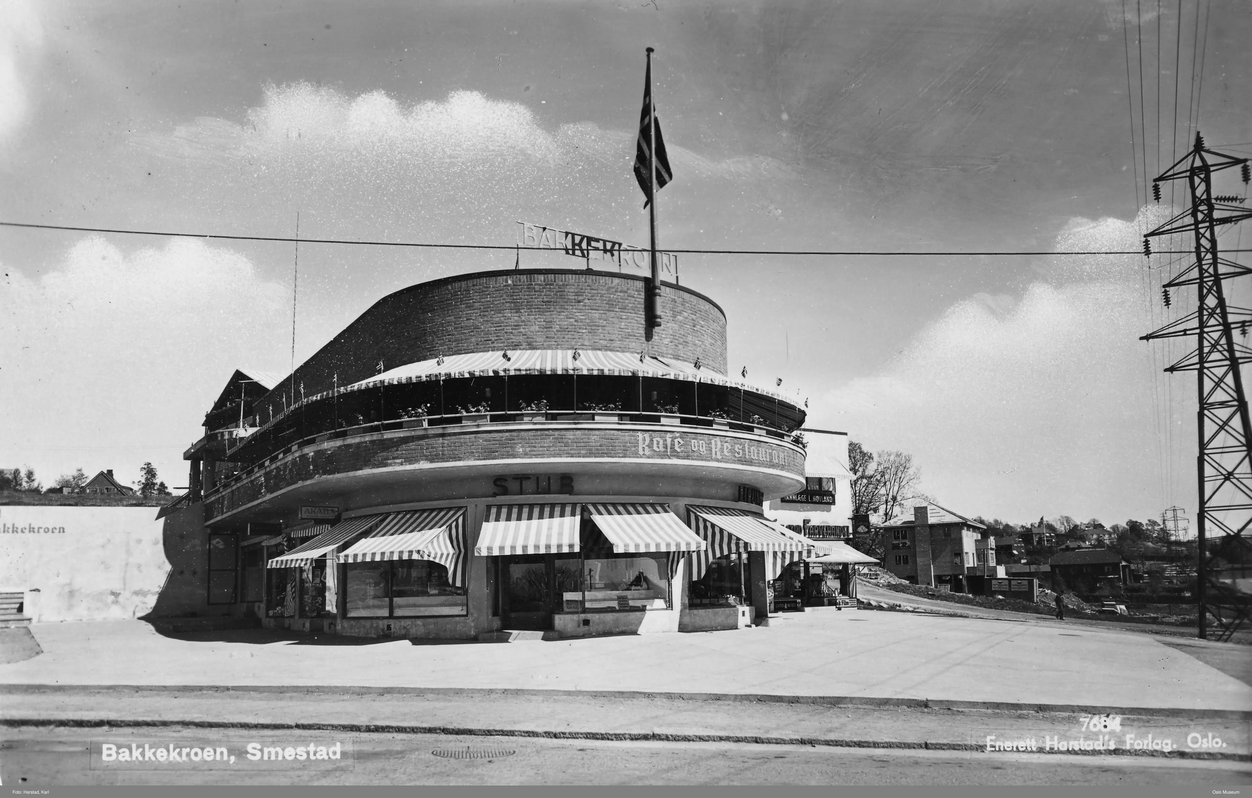 Bakkekroen, Smestad. - Oslo Museum / DigitaltMuseum