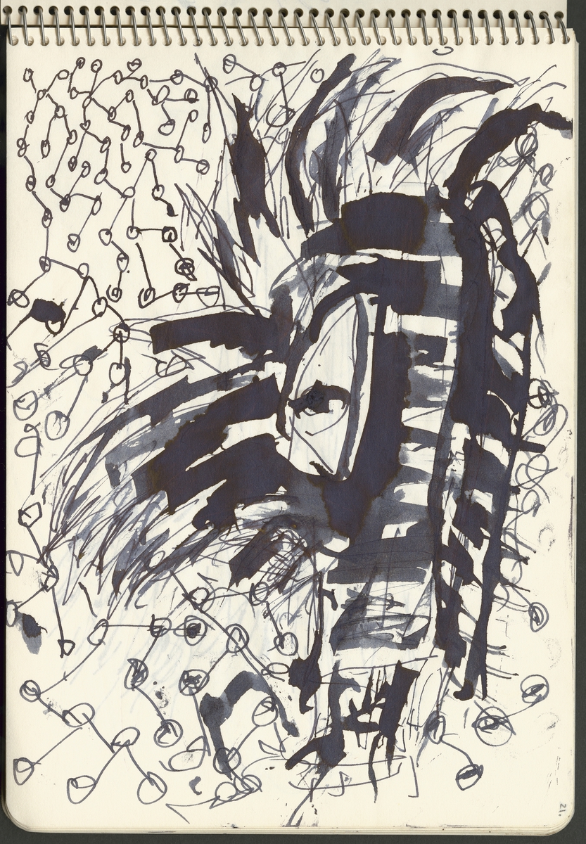 Hane [Tegning] - Nasjonalmuseet, billedkunstsamlingene / DigitaltMuseum