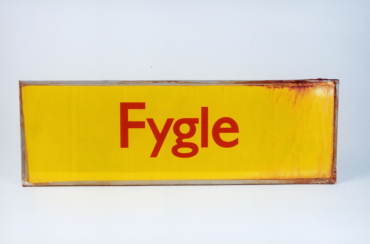 Postmuseet, gjenstander, skilt, stedskilt, stedsnavn, Fygle. - Norges ... Postmuseet, gjenstander, skilt, stedskilt, stedsnavn, Fygle. - Norges ...