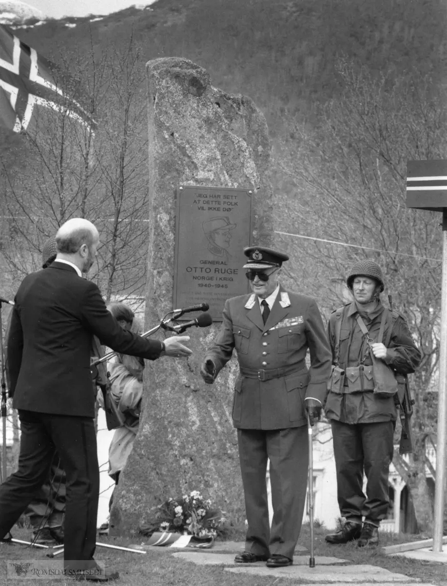 "Jeg har sett at dette folk vil ikke dø" "General Otto Ruge Norge i ...