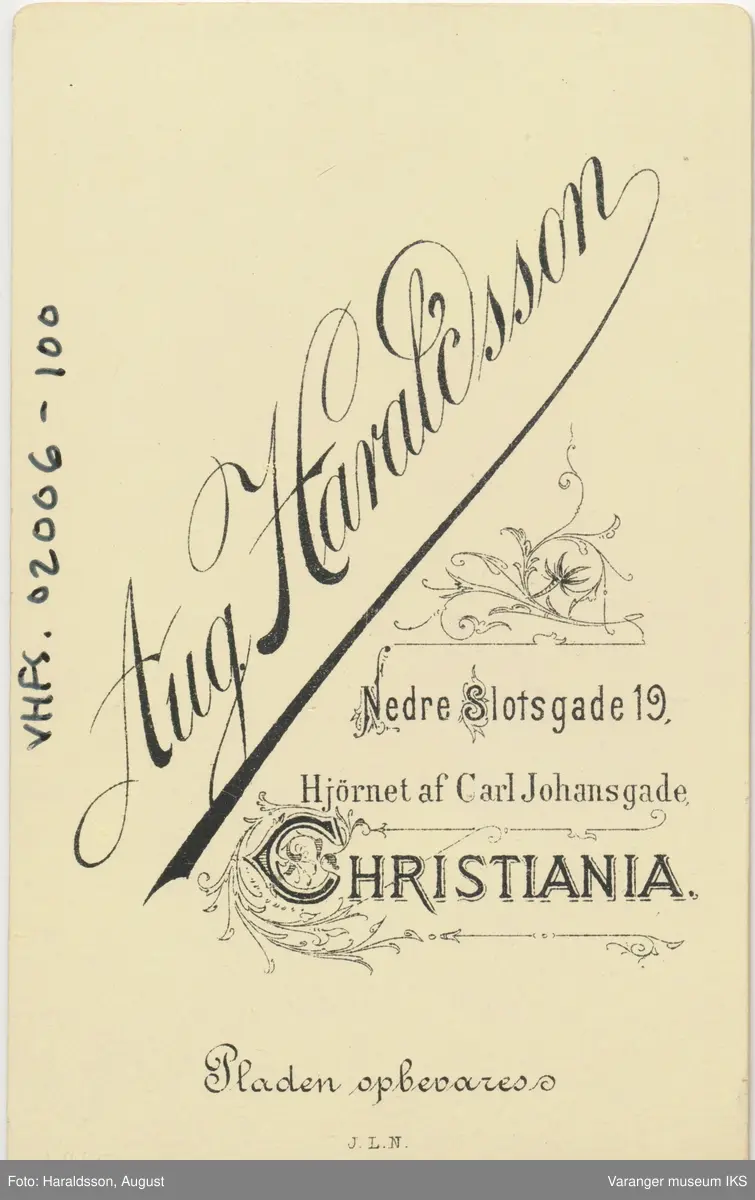 Portrett, Einar Nikolai Brodtkorb - Vardø Museum / DigitaltMuseum